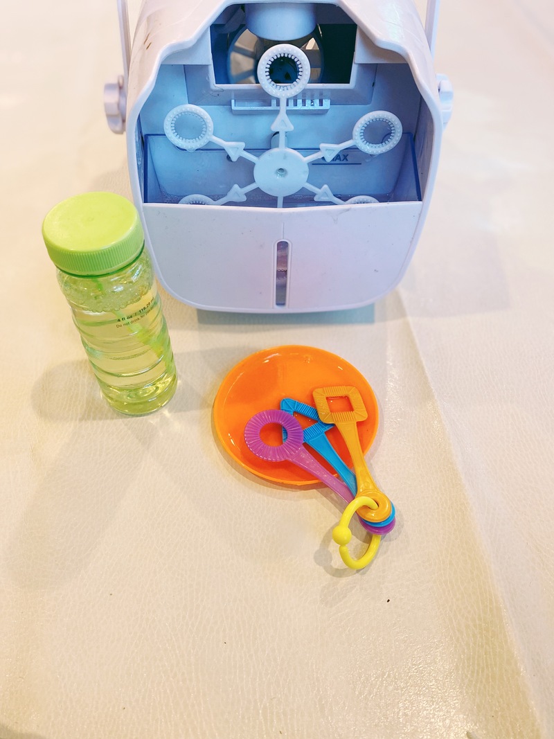 Infant: Bubbles, Music, and Dancing