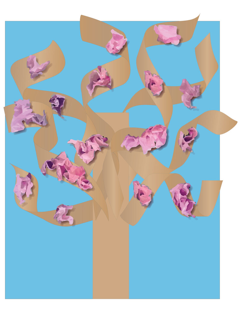 Art: Springtime Tree