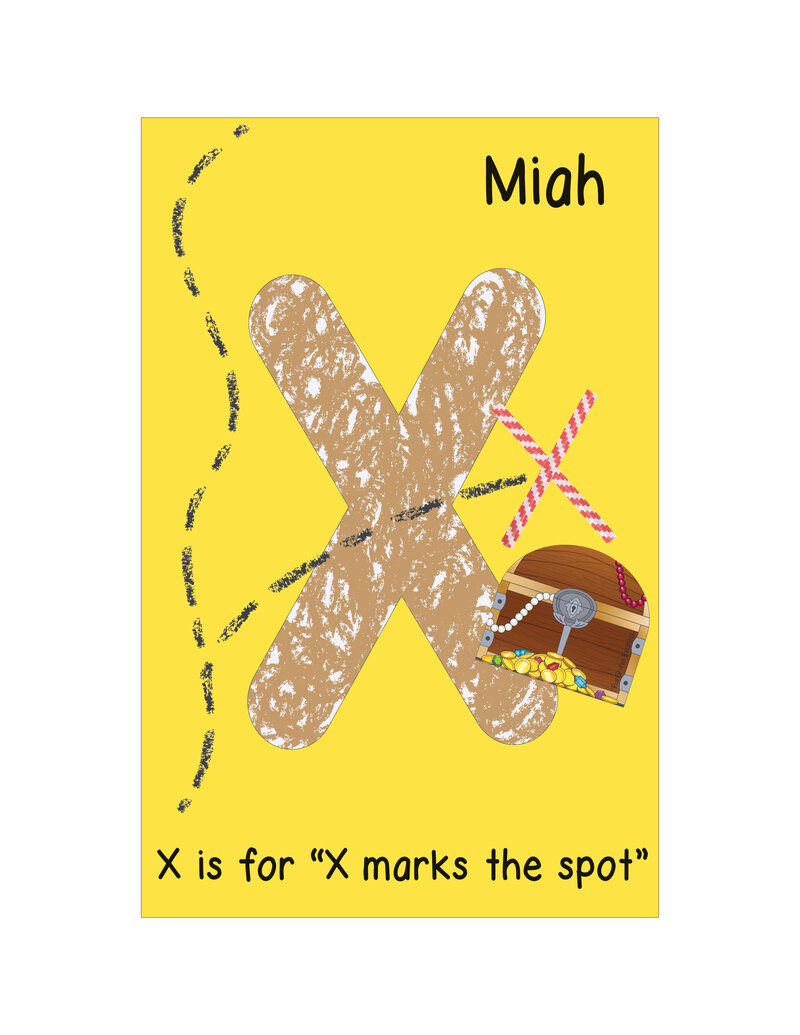 Art: X Is for "X Marks the Spot"