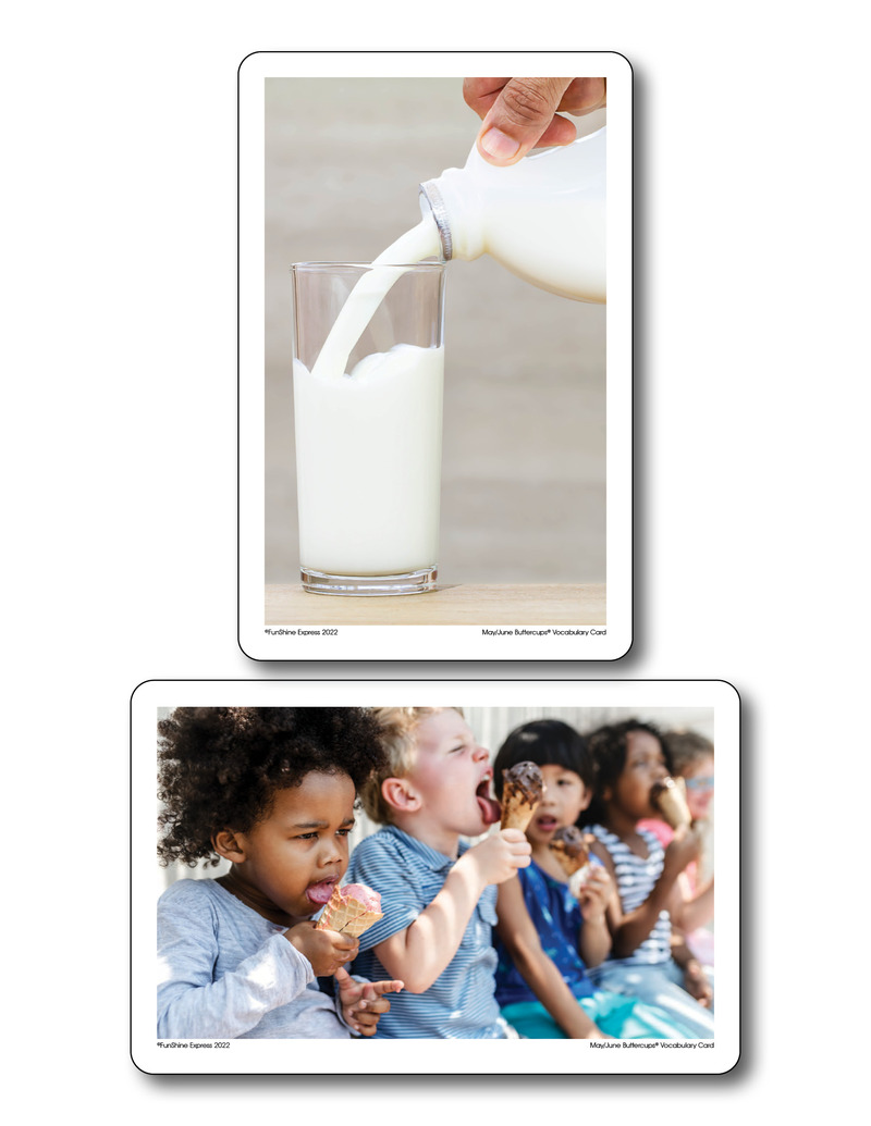 Vocabulary for Dairy Days: Infant