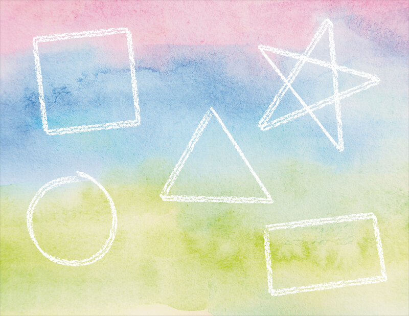 Daily Basics: Hidden Shapes/Uppercase and Lowercase Match