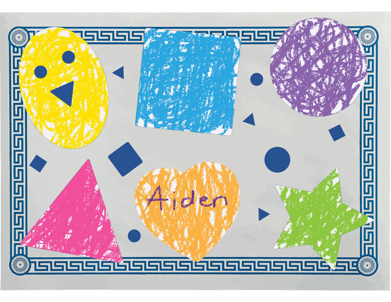 Art: Shapes Place Mat