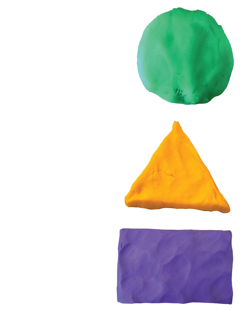 Playdough Colors and Shapes