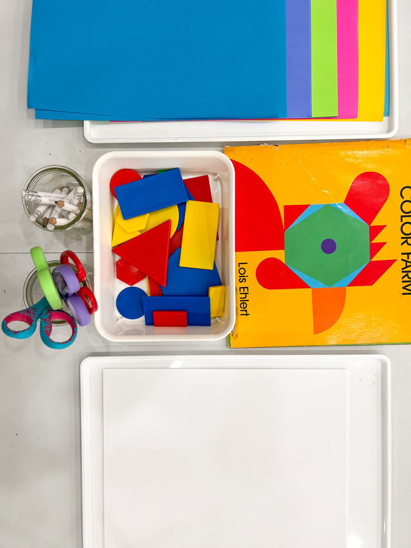 What can you create with shapes?