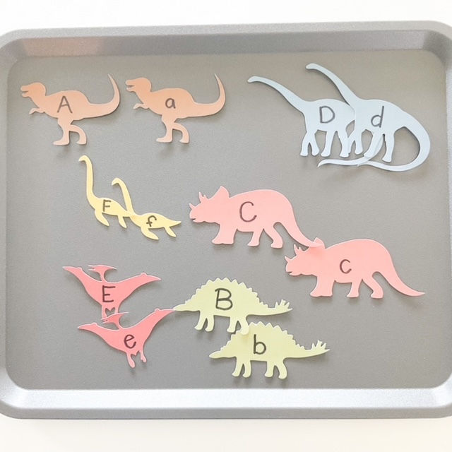 Alphabet Matching Dinos