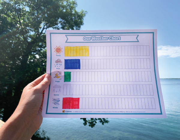Weather Chart Graph for Preschool