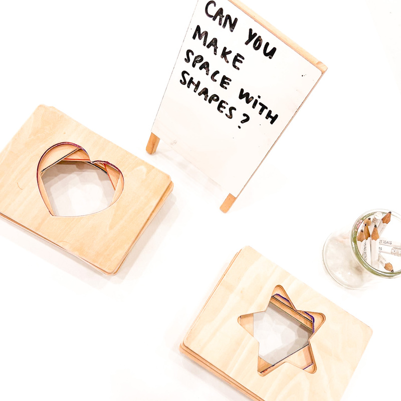 Can you make Space using shapes?