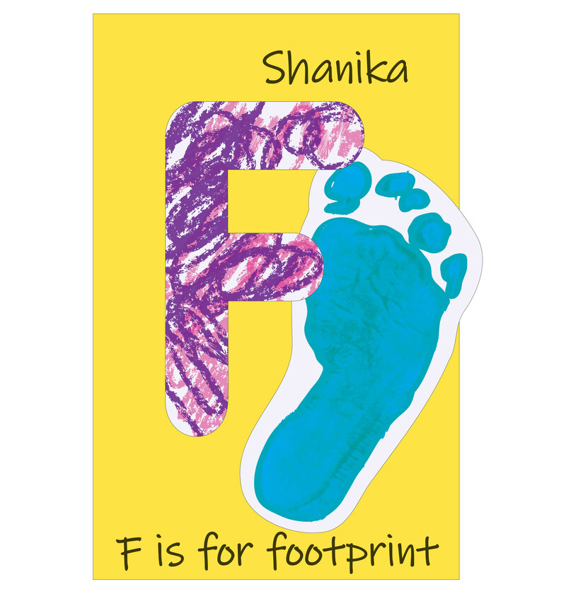 Art: F Is for Footprint