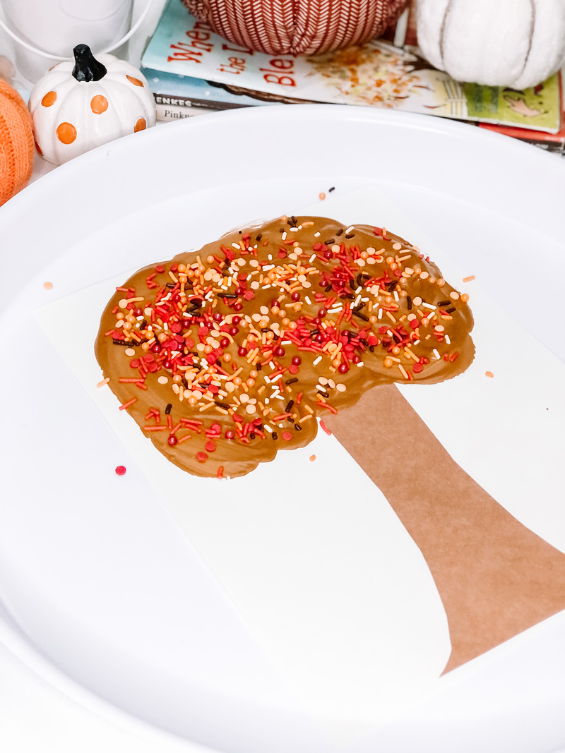 Puffy Paint Fall Tree