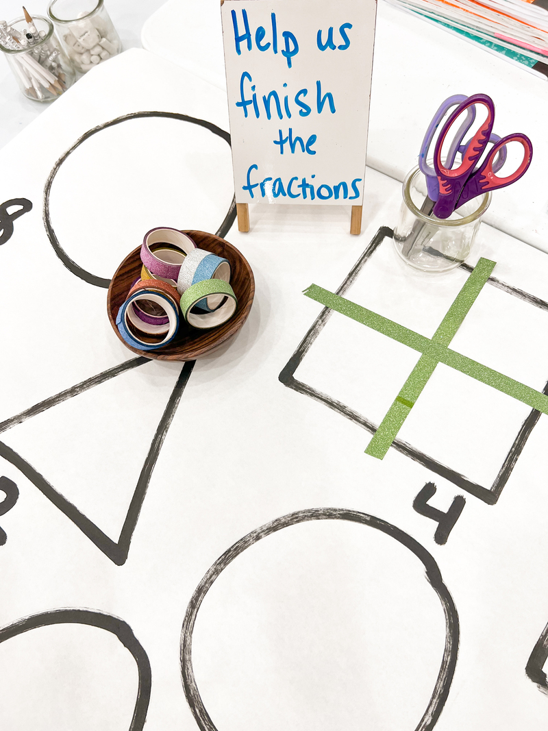 Help us finish the fractions.