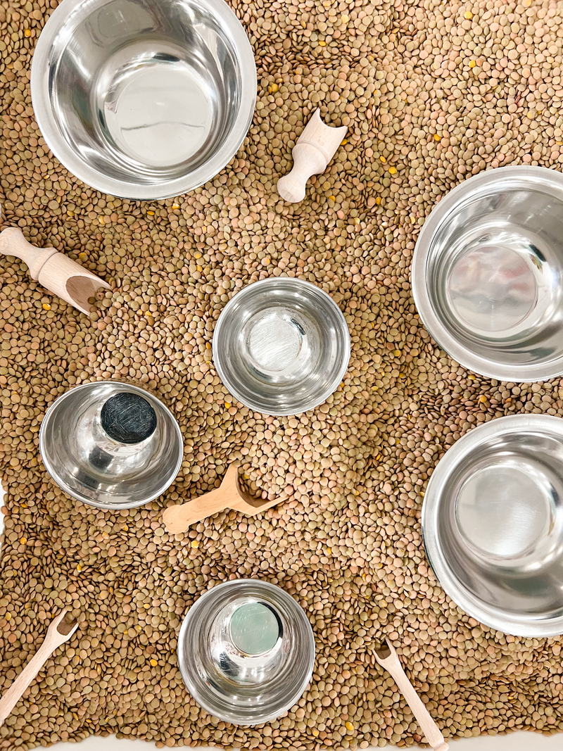 Let's play with lentils!