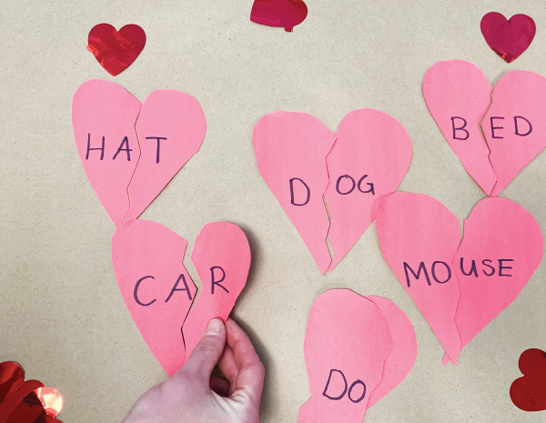 Broken Heart Letter Puzzles